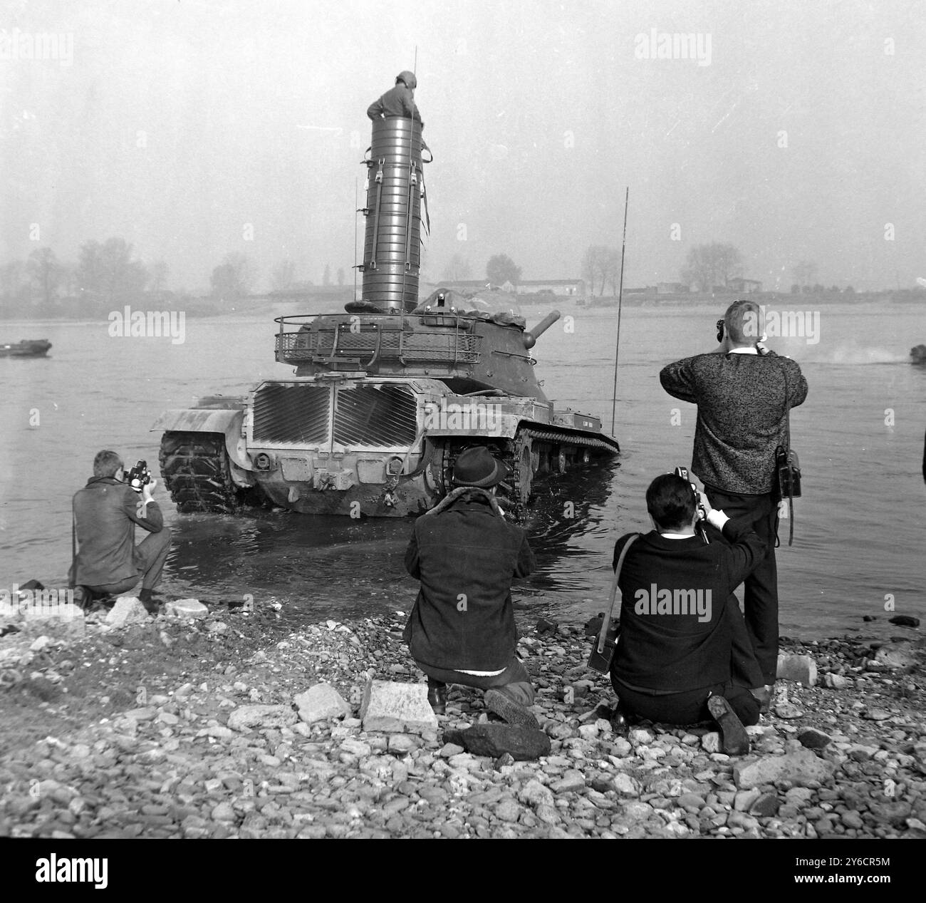 AMERICAN M 60 AI TANK WITH A SPECIAL SNORKEL TURRET IN COLOGNE / ; 31 ...