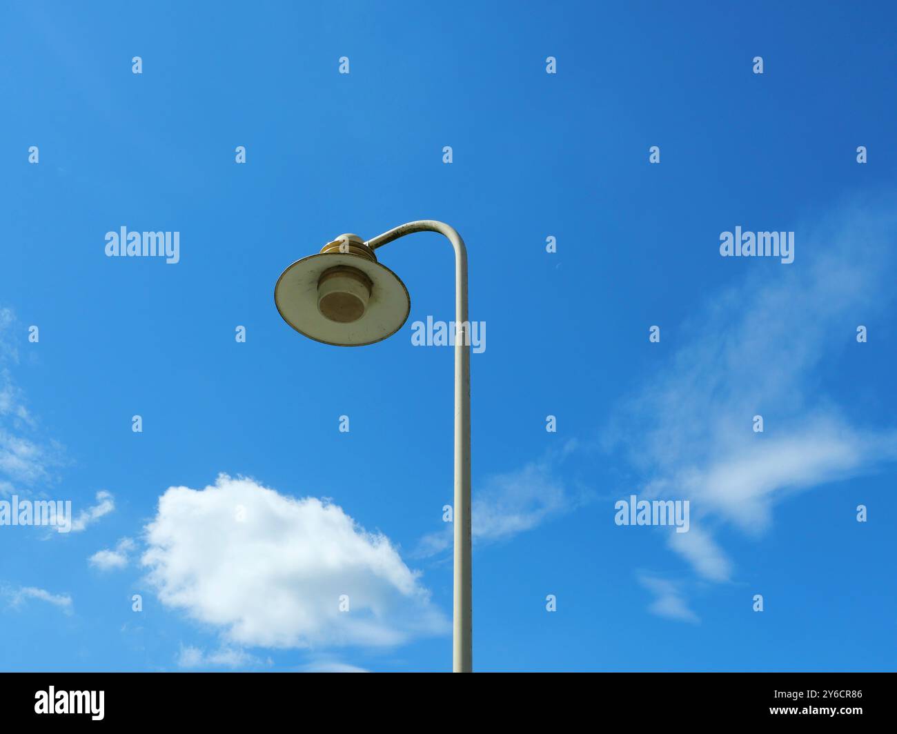 street lamp - Single-bulb street lamp with LED Stock Photo - Alamy