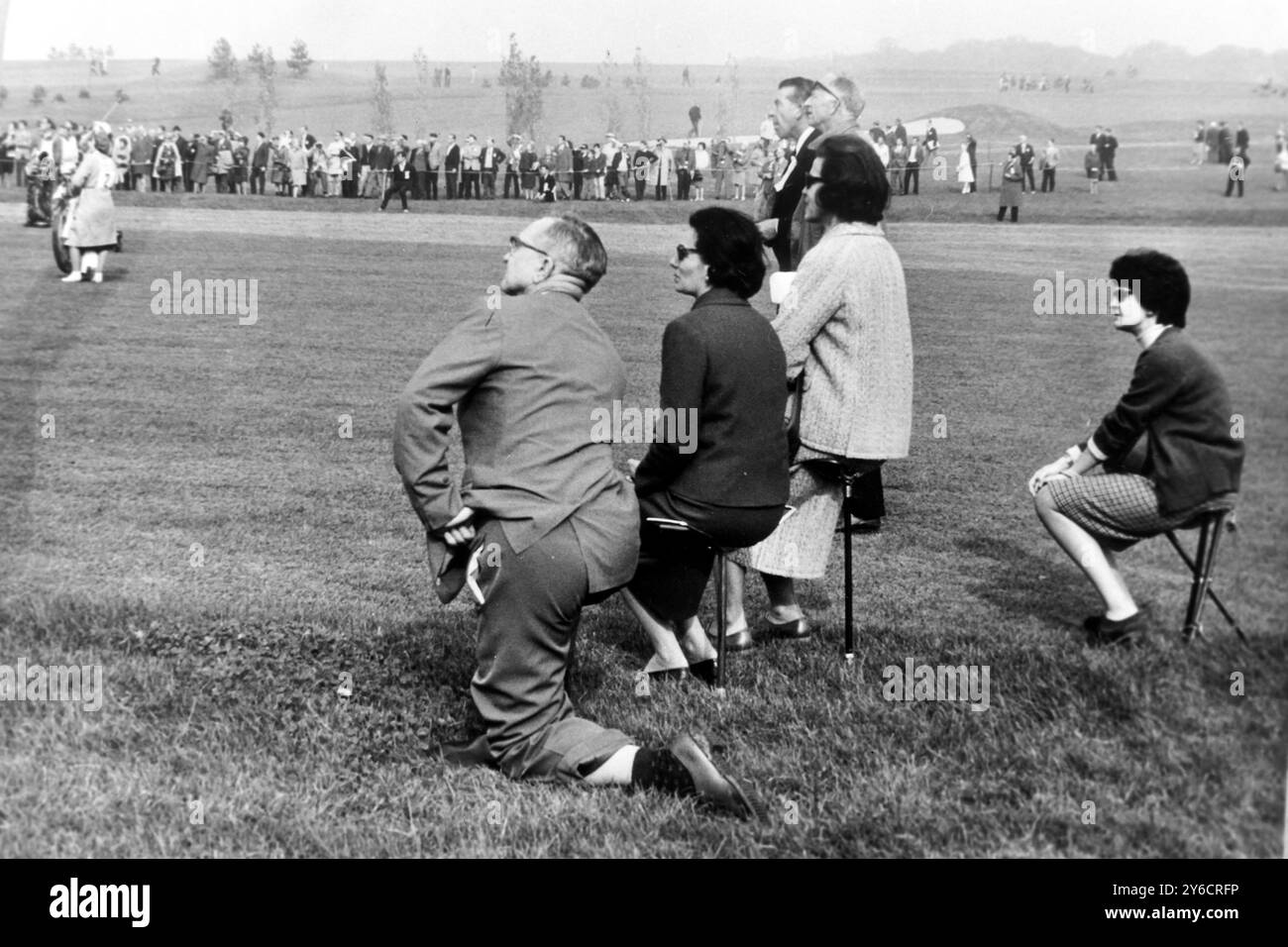 GOLF ROYALS AT CANADA CUP IN PARIS - PRINCESS OF BOURBON PARMA, EX-KING ...