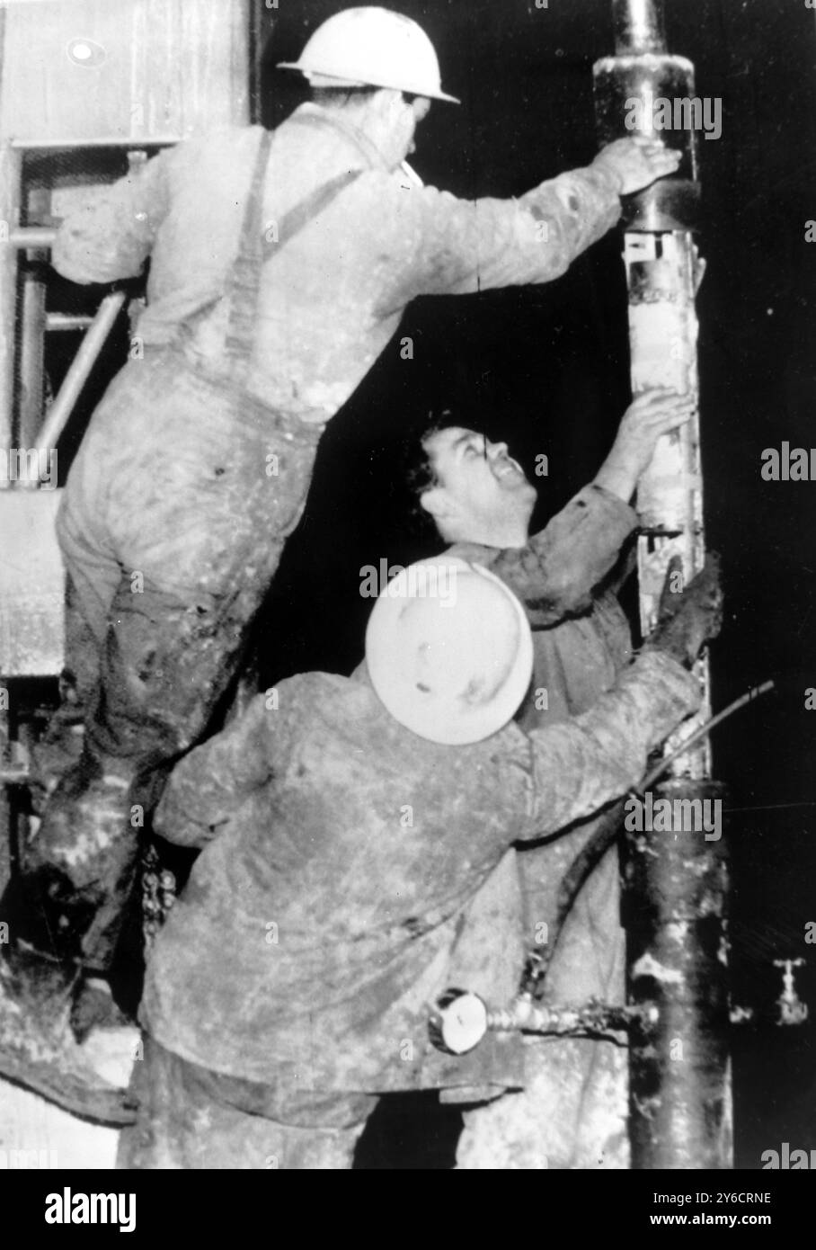 TRAPPED MEN IN LENGEDE MINE IN GERMANY - RESCUE EFFORTS ; 28 OCTOBER ...