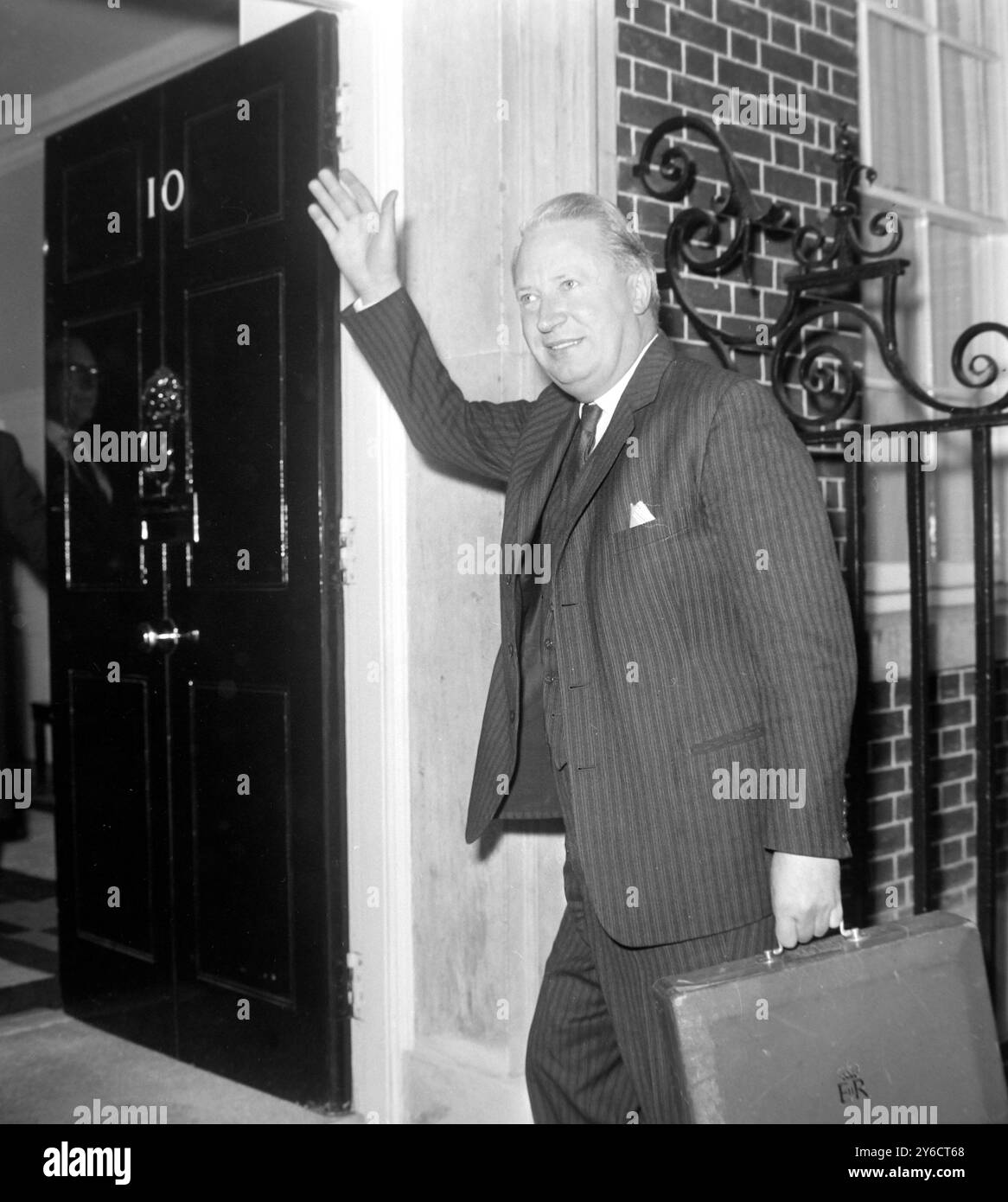 EDWARD HEATH AT NO 10 DOWNING STREET IN LONDON / ; 22 OCTOBER 1963 ...