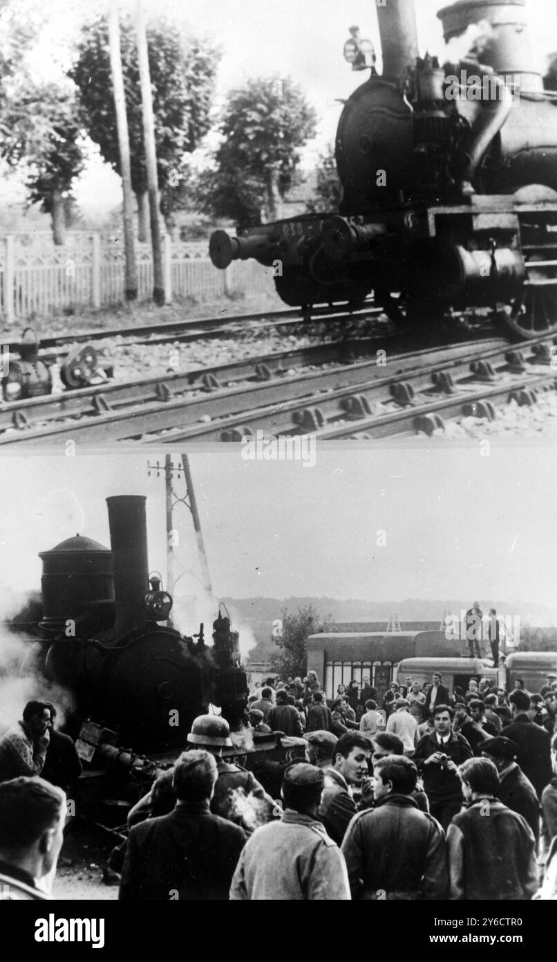 RUNAWAY TRAIN BURT LANCASTER MOVIE CAMERA RETRIEVAL IN FRANCE / ; 16 ...