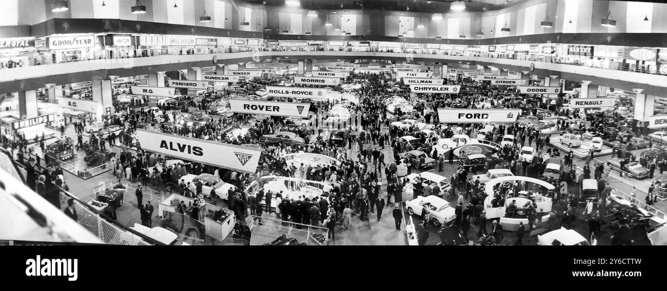 48TH INTERNATIONAL MOTOR SHOW AT EARLS COURT IN LONDON ; 17 OCTOBER ...