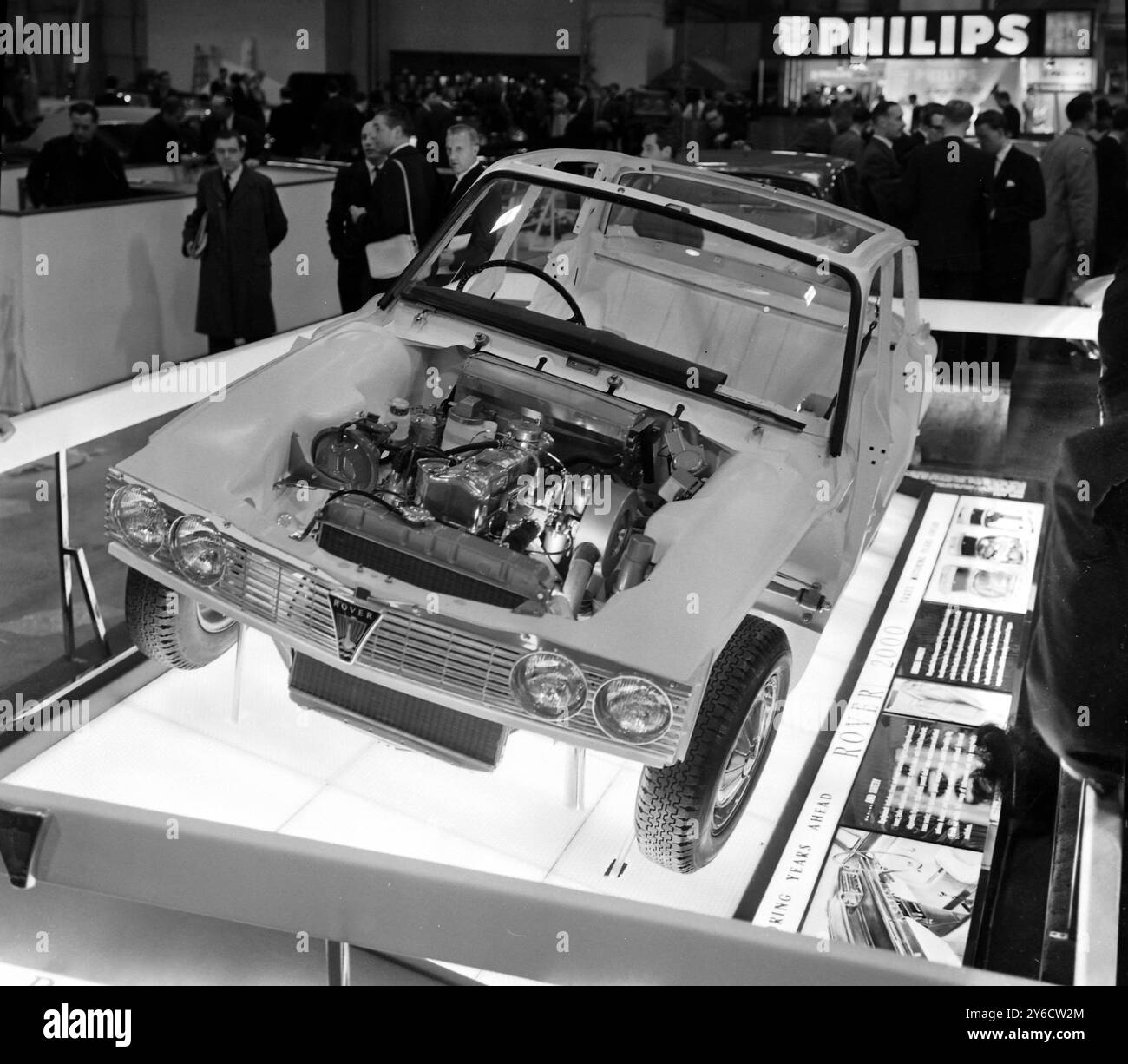 ROVER 2000 AT 48TH INTERNATIONAL MOTOR SHOW AT EARLS COURT IN LONDON ...