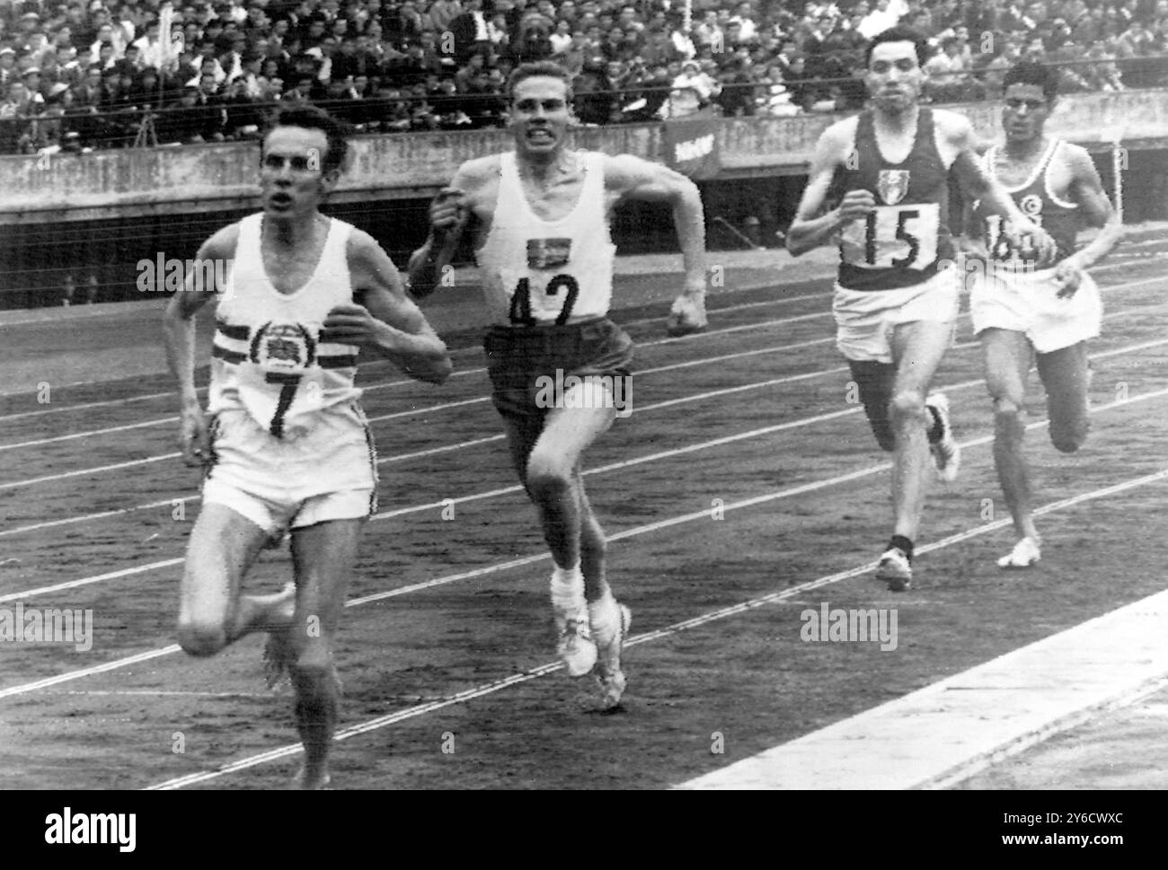 ATHLETES LARSSON S BERNARD GAMMOUDI TULLOH IN 5000 METRES RACE IN ...
