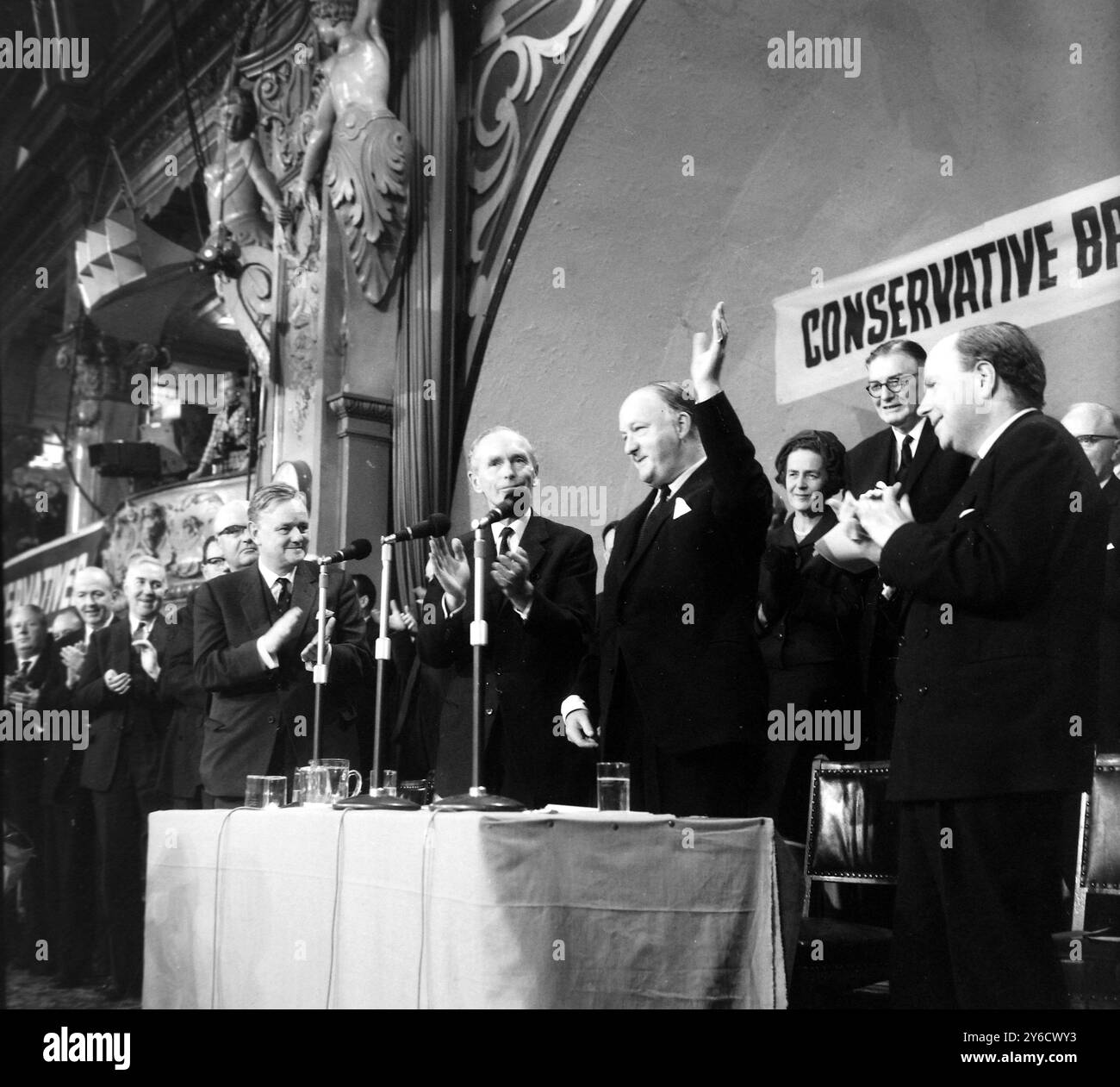 LORD DOUGLAS HOME, LORD HAILSHAM & IAIN MACLEOD AT THE ANNUAL ...