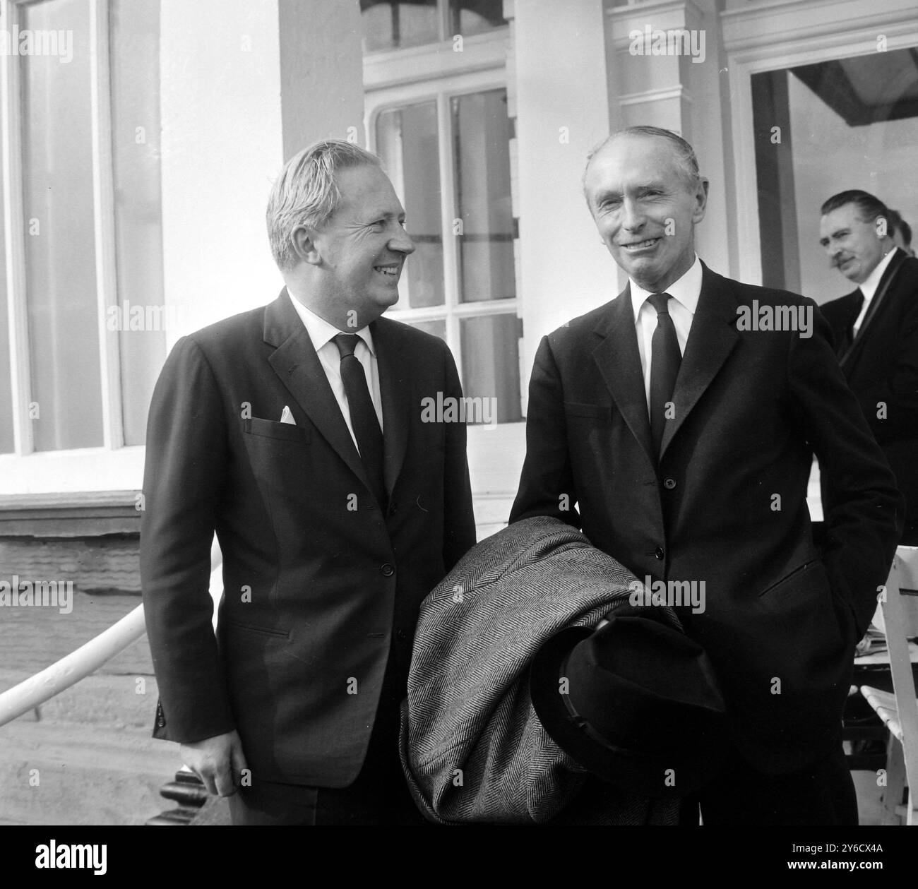 LORD HOME AND EDWARD HEATH AT THE ANNUAL CONFERENCE OF THE CONSERVATIVE ...