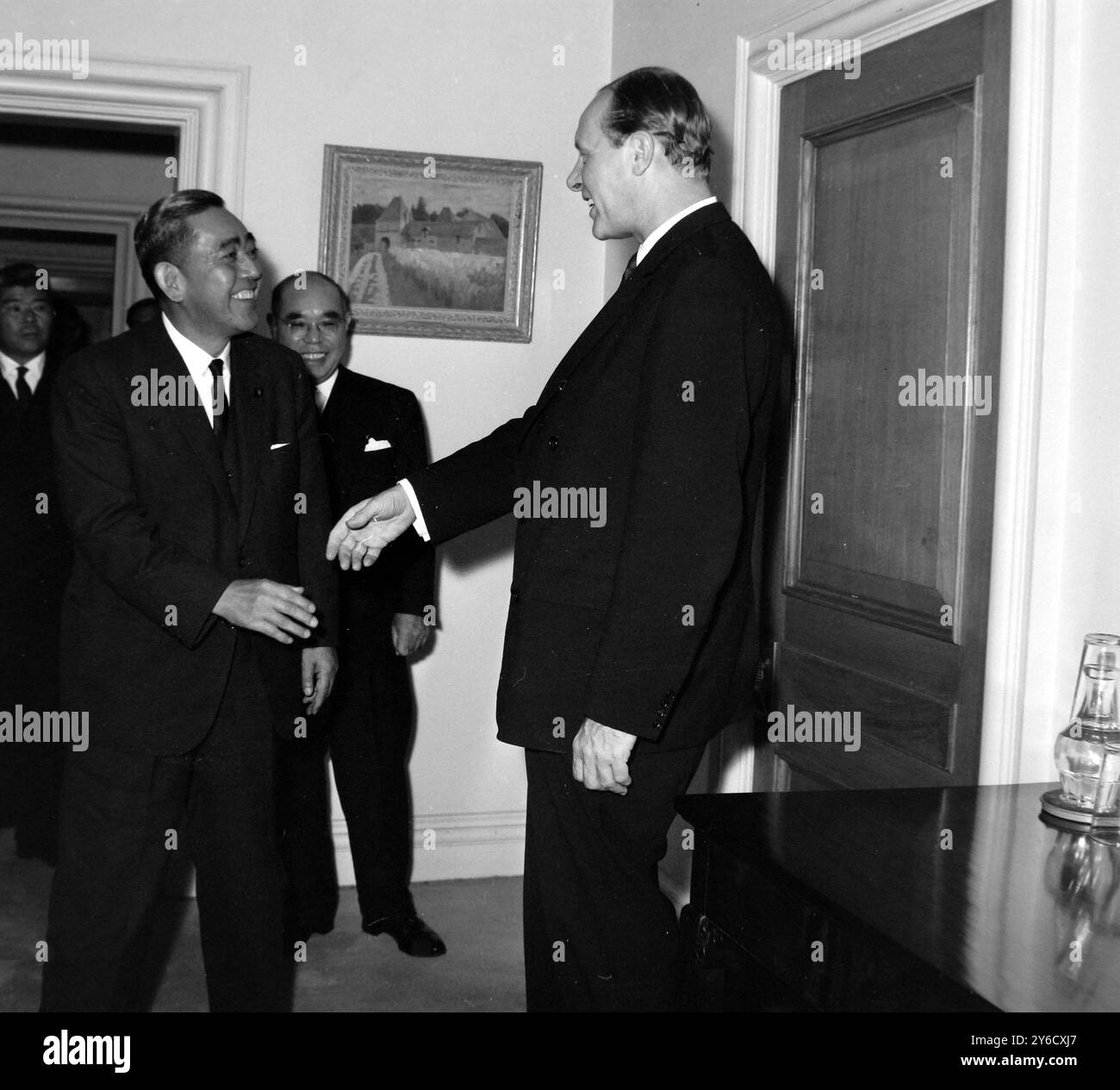 FREDERICK ERROLL WITH JAPANESE POLITICIAN EISAKU SATO IN LONDON / ; 8 ...