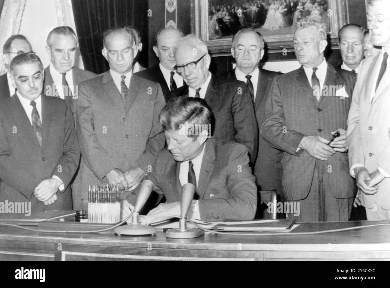 Partial nuclear test ban treaty hi-res stock photography and images - Alamy