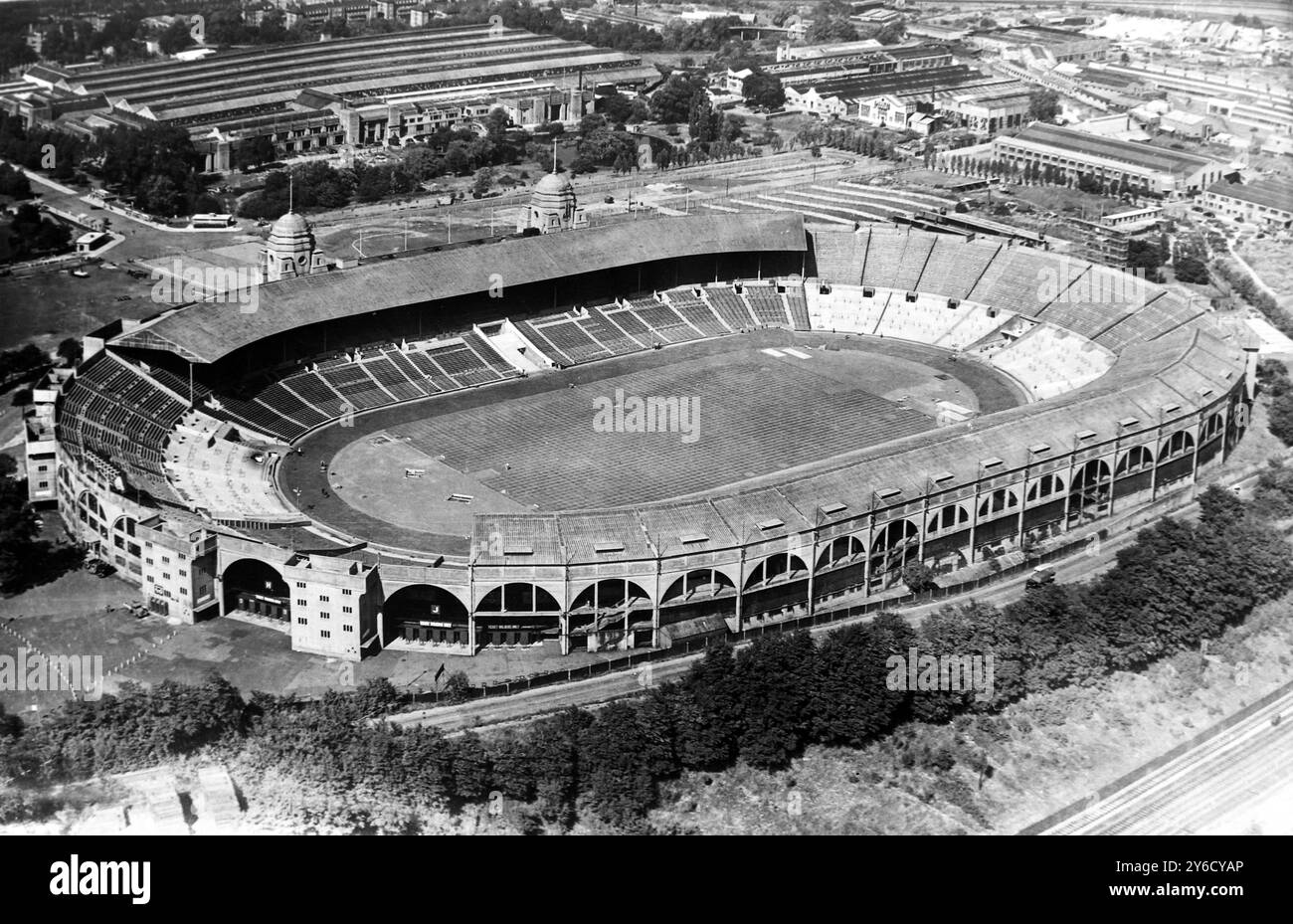 WEMBLEY 1948 OLYMPIC GAMES VENUE LONDON ; 4 OCTOBER 1963 Stock Photo ...