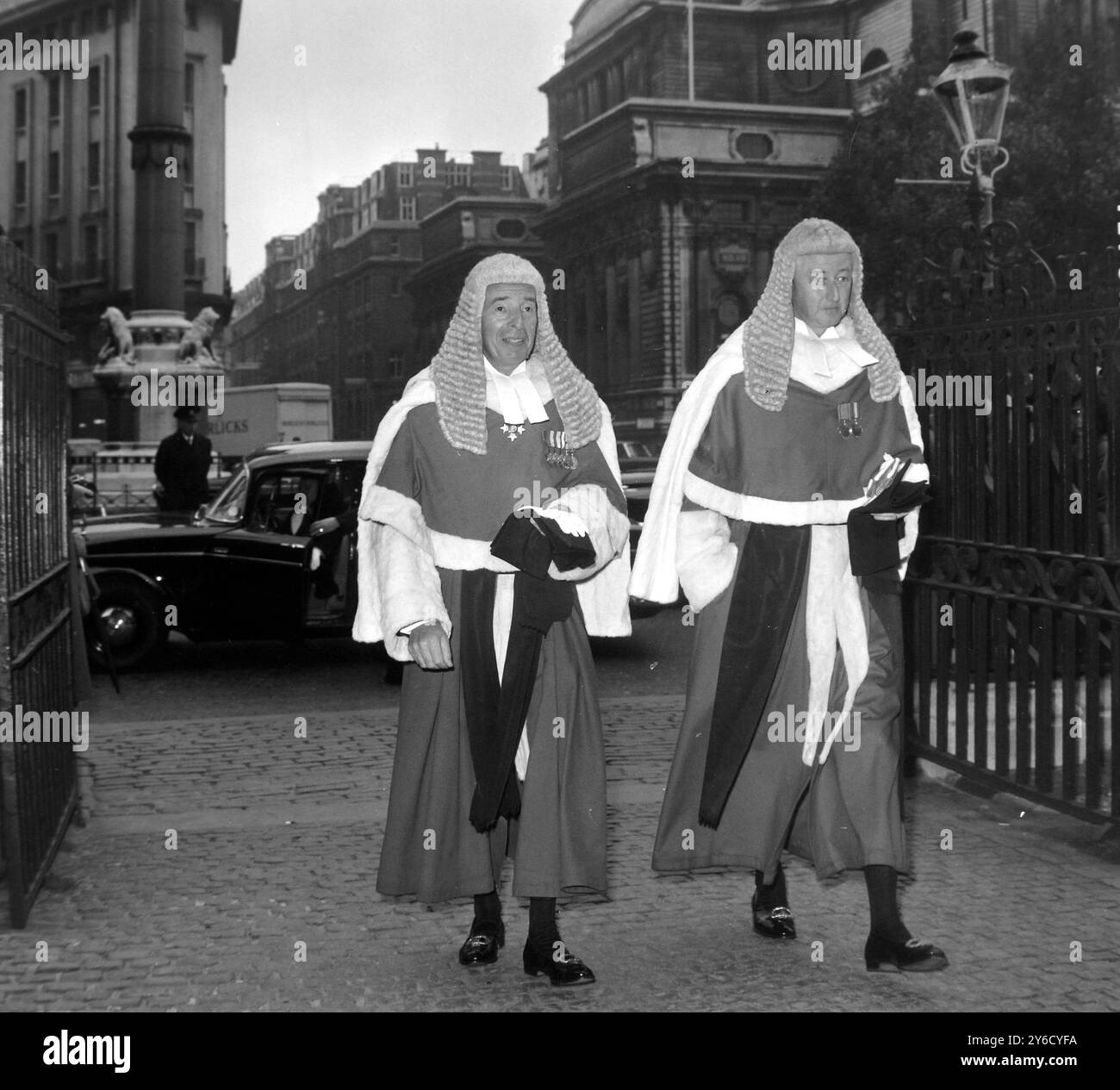 JUDGE JUSTICE FENTON ATKINSON PORTRAIT / ; 3 OCTOBER 1963 Stock Photo ...