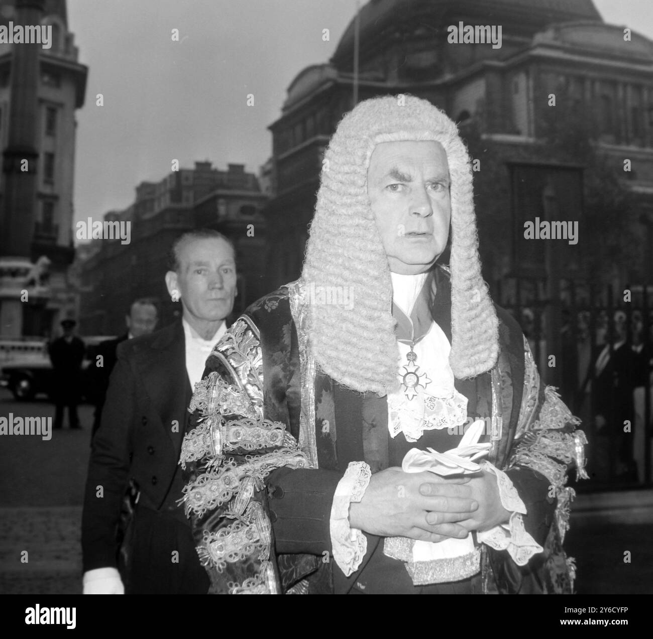 JUDGE LORD JUSTICE PEARSON / ; 3 OCTOBER 1963 Stock Photo - Alamy