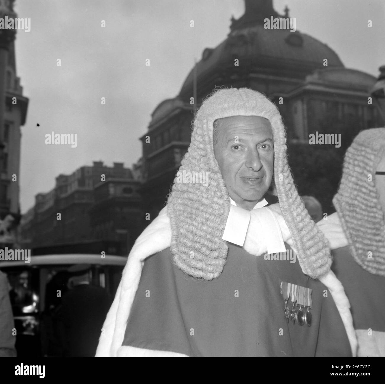 JUDGE JUSTICE SLAMON PORTRAIT / ; 3 OCTOBER 1963 Stock Photo - Alamy