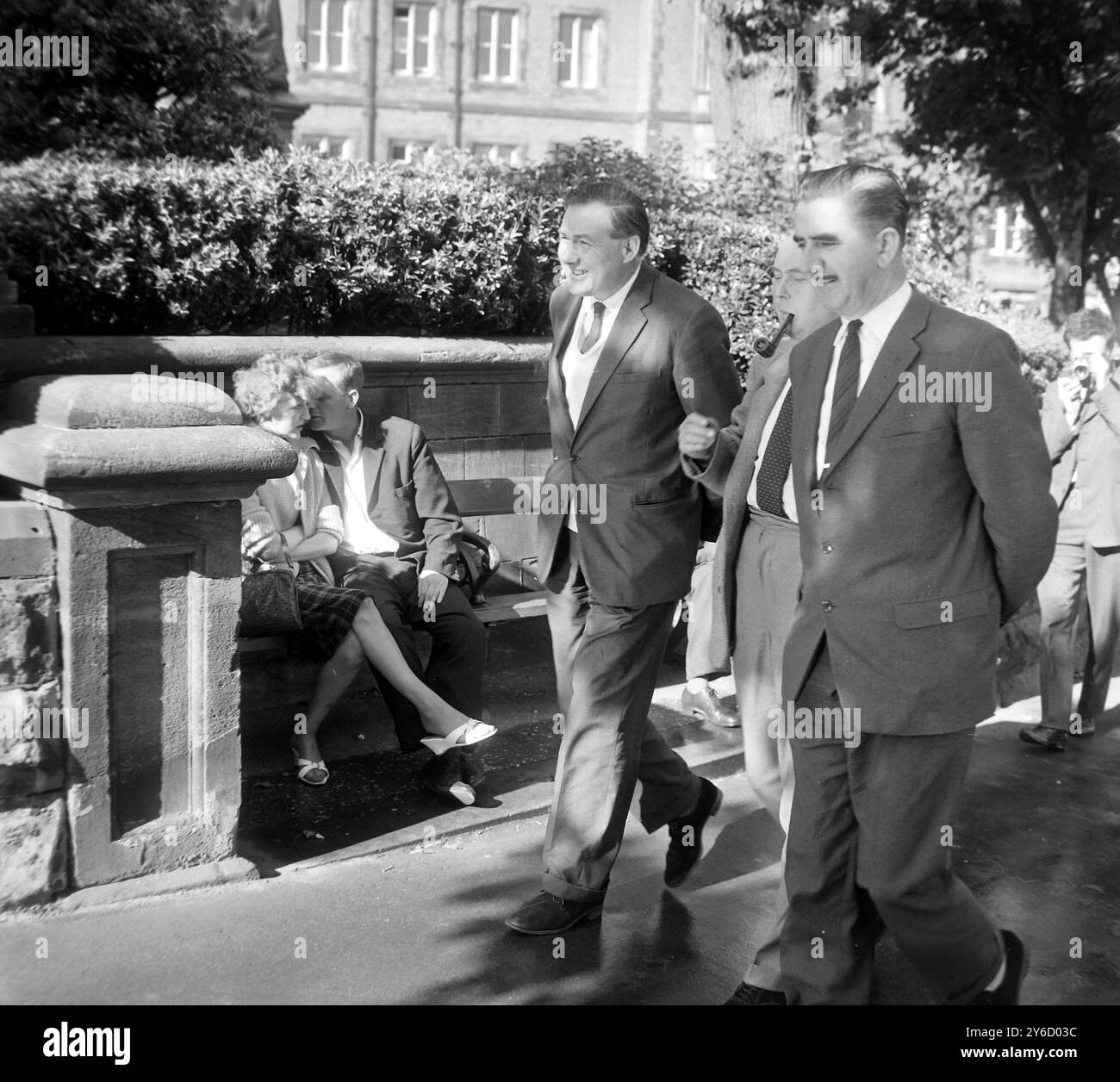 JAMES CALLAGHAN, HAROLD WILSON AND HERBERT BOWDEN IN SCARBOROUGH / ; 29 ...