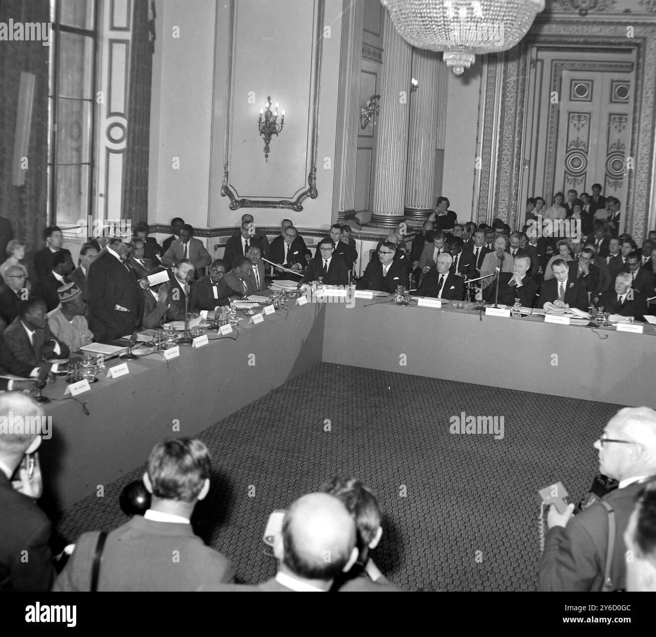AFRICAN LEADER JOMO KENYATTA AT COMMONWEALTH CONFERENCE KENYA ...