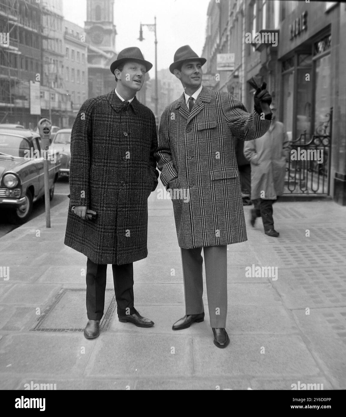 MENSWEAR FASHION COLECTION IN LONDON / ; 23 SEPTEMBER 1963 Stock Photo ...