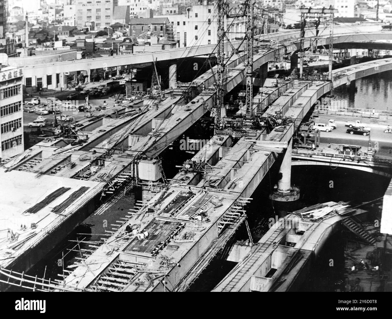 OLYMPICS SUPER HIGHWAYS BEING BUILT FOR EXTRA TRAFFIC IN TOKYO ; 24 ...