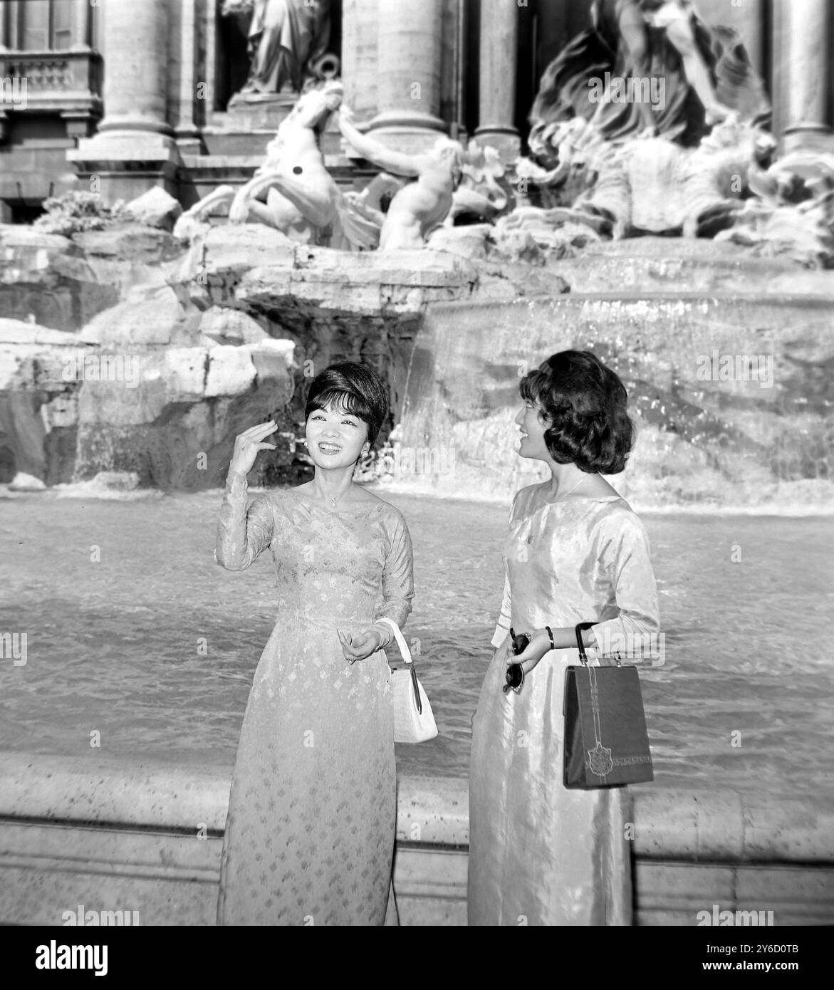 NGO DINH LE THOY AND NGO DINH NHU IN ROME ; 24 SEPTEMBER 1963 Stock ...