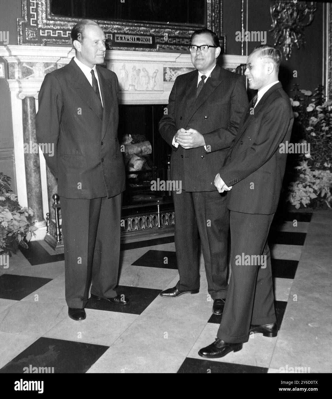 REGINALD MAUDLING AND FREDERICK ERROLL IN LONDON WITH SIEW SIN TAN ...