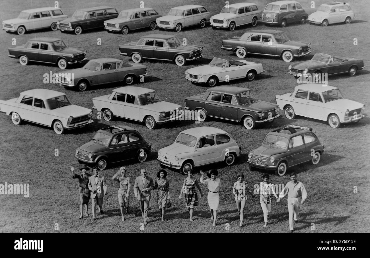 MOTOR SHOWS FIAT 2300 COUPE AT FLORENCE SHOW ; 18 SEPTEMBER 1963 Stock ...