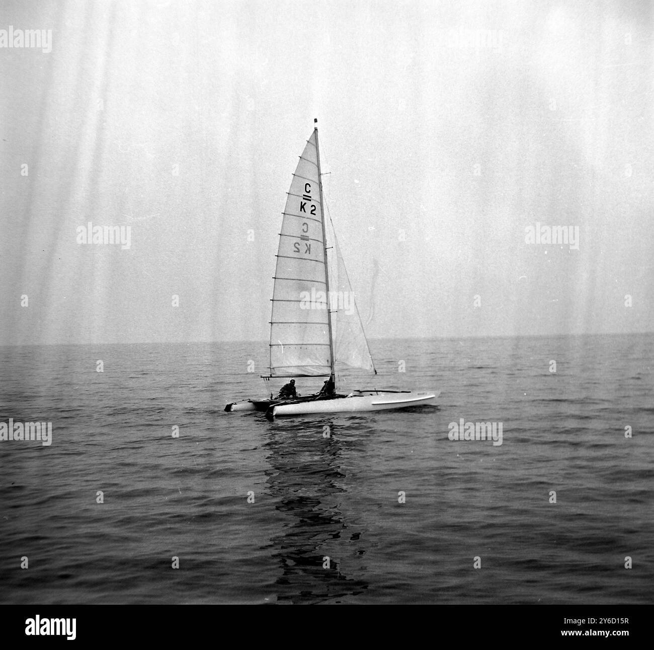 INTERNATIONAL CATAMARAN LITTLE AMERICAN CUP IN THE THAMES ESTUARY ; 18 ...