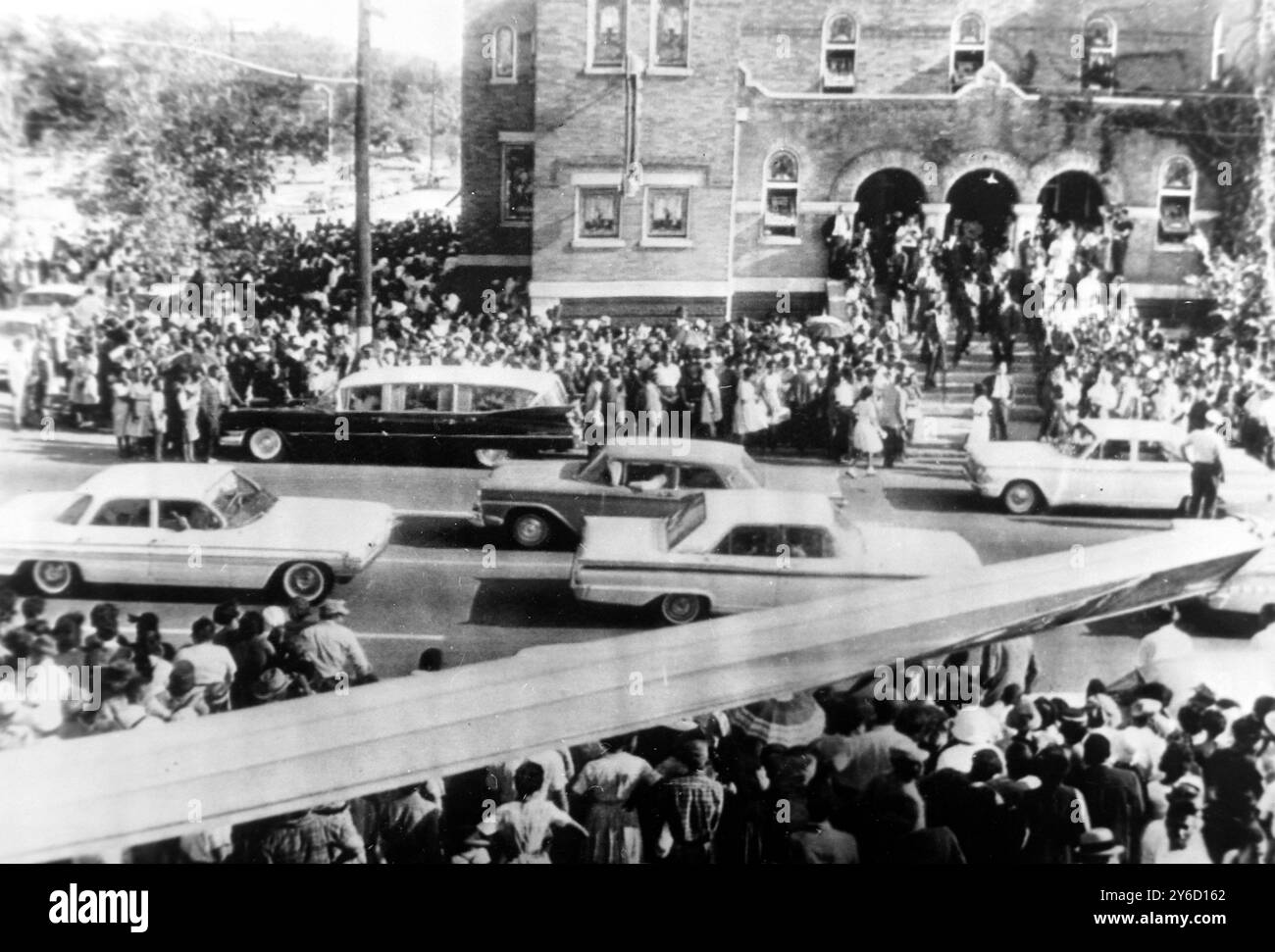 BOMB OUTRAGE FOUR PEOPLE KILLED - FUNERAL IN BIRMINGHAM, ALABAMA ; 19 ...