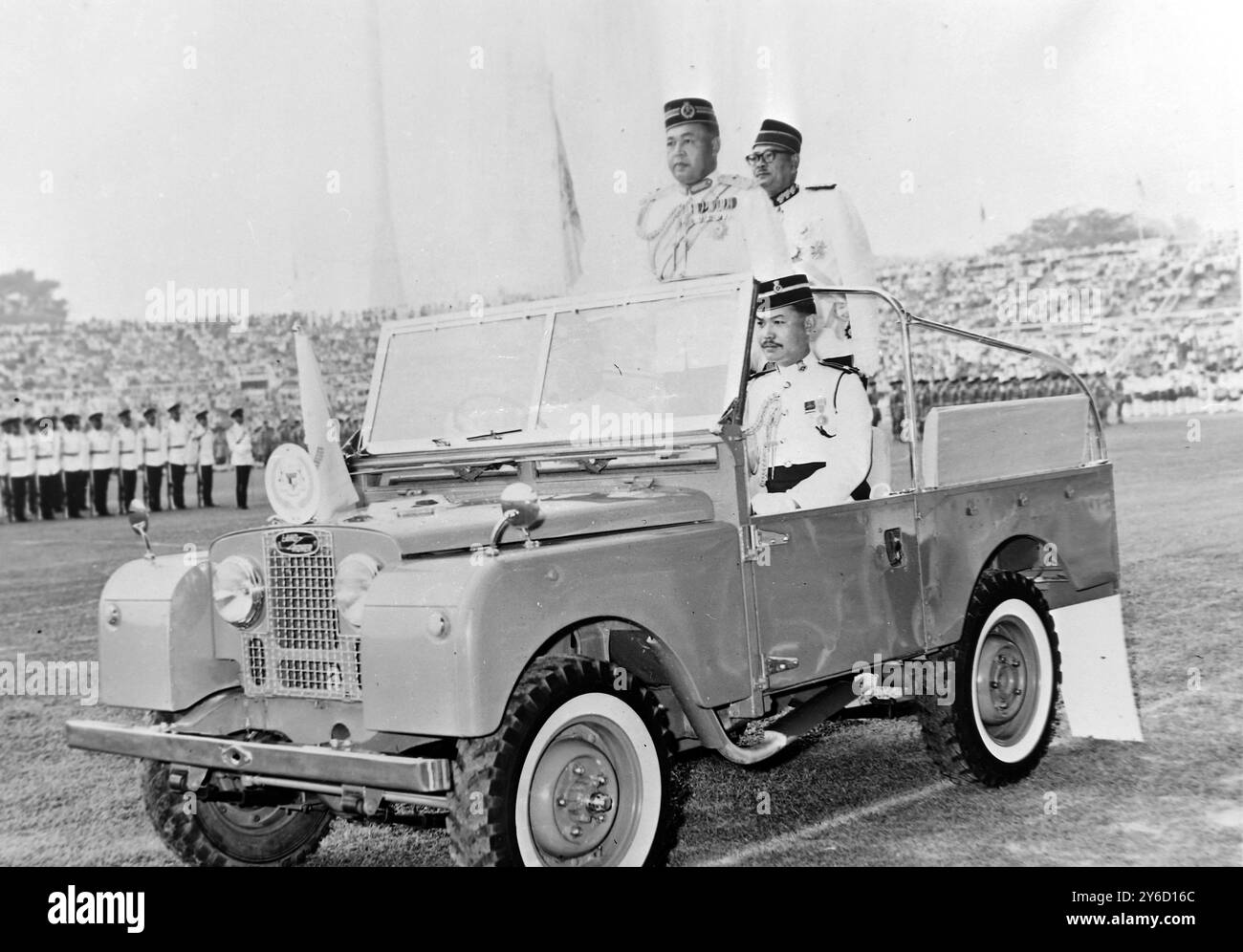 MALAYAN FEDERATION KING YANG DI PERTUAN AGONG AT CEREMONY IN KUALA ...