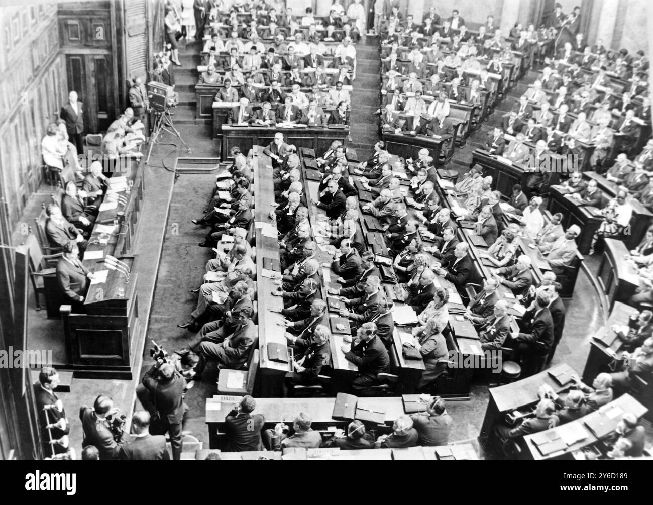 INTER PARLIAMENTARY UNION CONFERENCE IN BELGRADE ; 16 SEPTEMBER 1963 ...