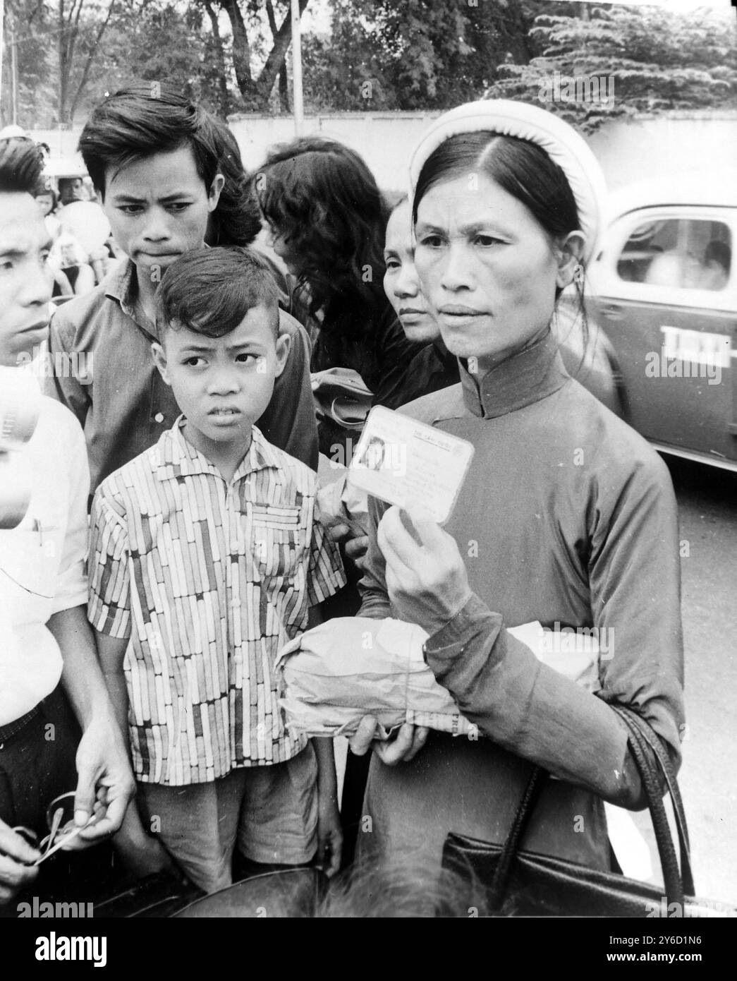 VIETNAM WAR PARENTS TRY TO SEE ARRESTED CHILDREN IN SAIGON ; 13 ...
