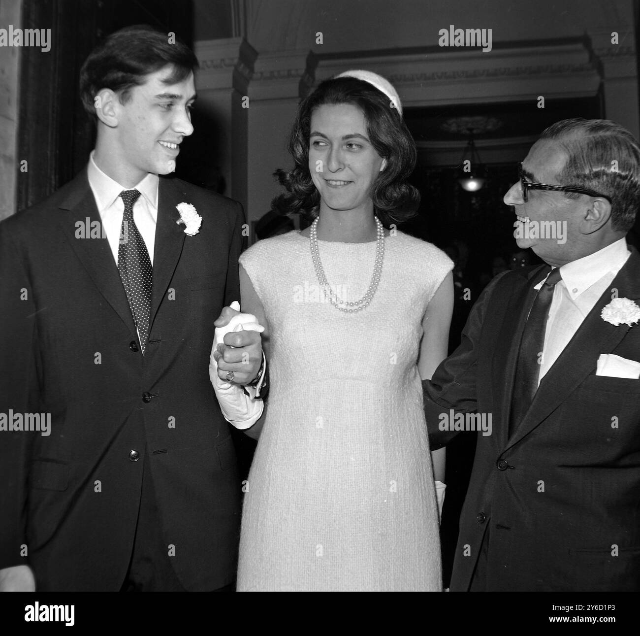 EDMUND BOYD FISHER WEDS ELIZABETH IRVING BERLIN IN LONDON / ; 14 ...