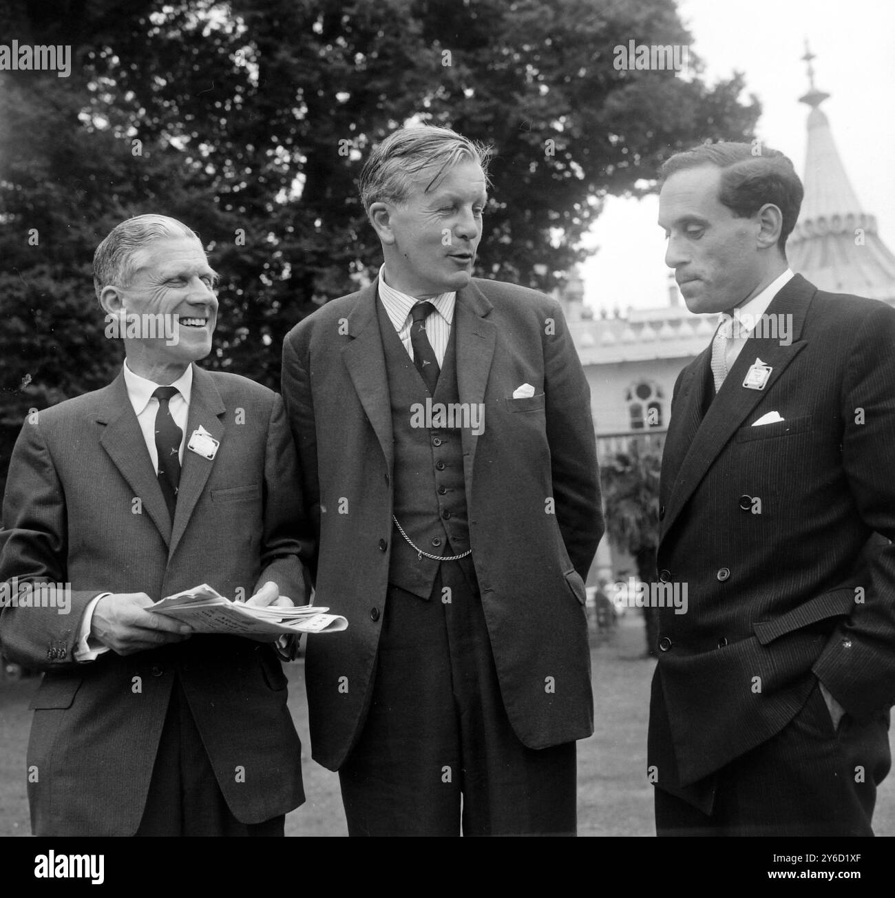 JO GRIMOND, DONALD WADE AND JEREMY THORPE AT LIBERAL PARTY CONFERENCE ...