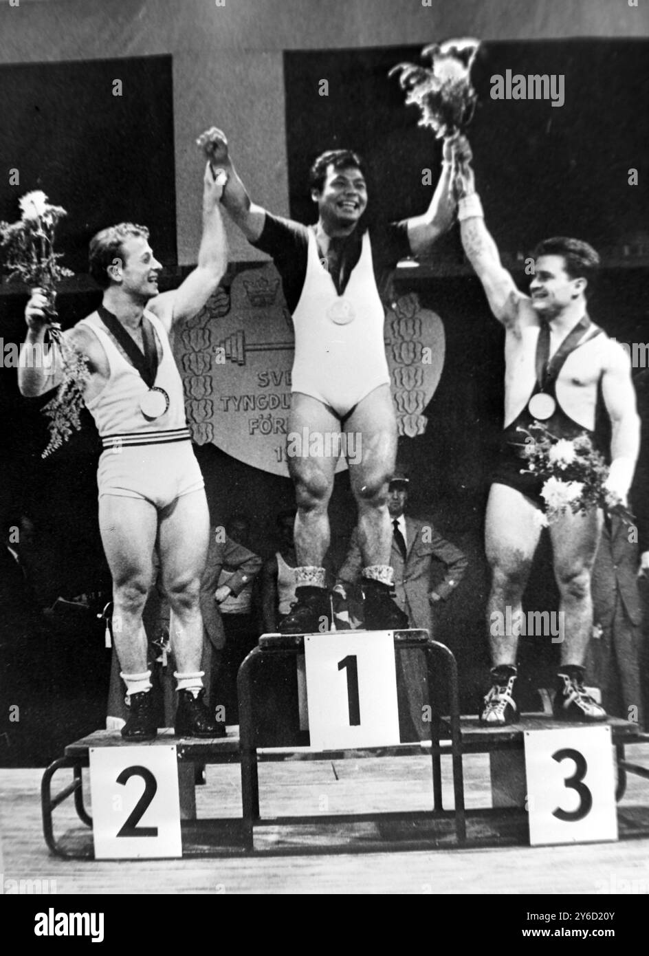 YOSHINOBU MIKAYAKE, ISAAC BERGER AND IMRE FOLDI - WEIGHT LIFTING ...