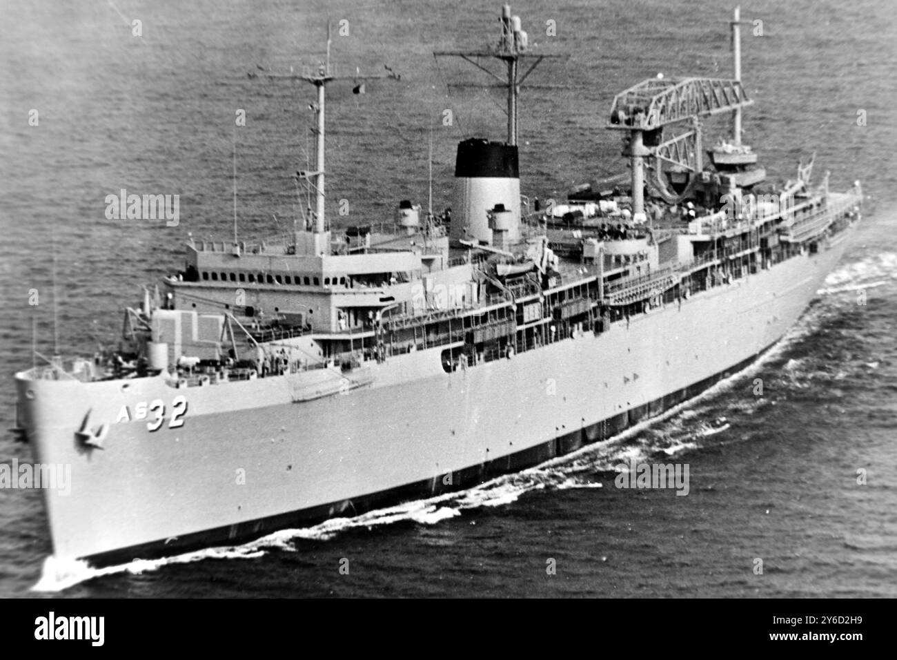 US NAVY USS HOLLAND ; 6 SEPTEMBER 1963 Stock Photo - Alamy