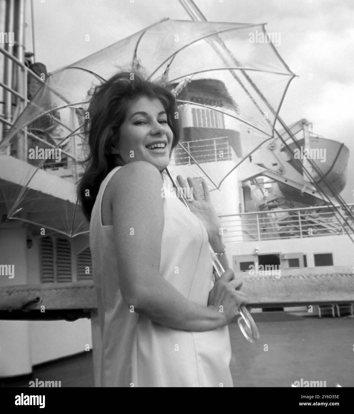 BRITISH ACTRESS SONYA CORDEAU IN SUMMER DRESS IN SOUTHAMPTON UNDER ...