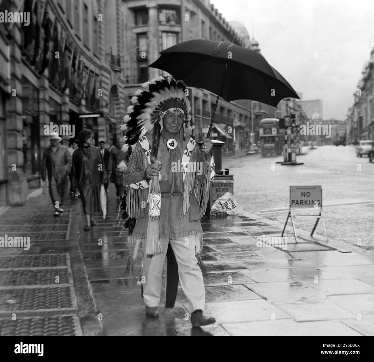 1 SEPTEMBER 1963 OMAHA INDIAN CHIEF SPOTTED BACK, ALSO KNOWN AS WALTER ...