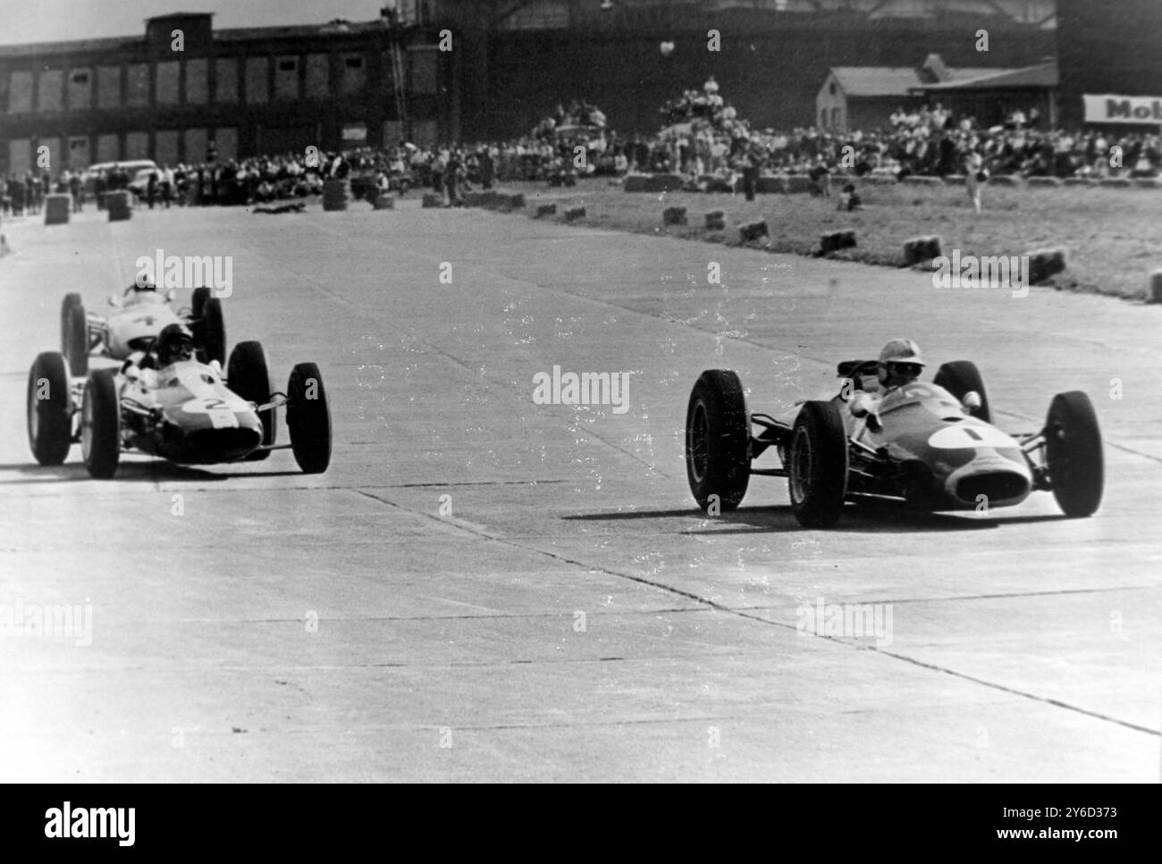 BRACING DRIVER JACK BRABHAM, WINS AUSTRAIN GRAND PRIX FORMULA 1 IN ...