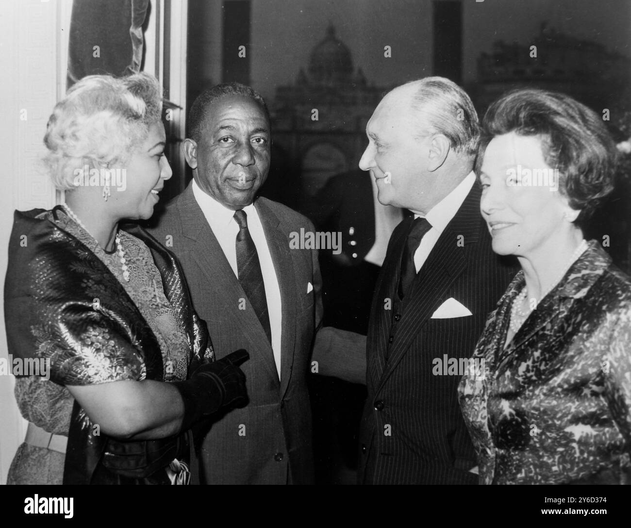 LEARIE CONSTANTINE HIGH COMMISSION OF TRINIDAD AND TOBAGO WITH MADAME ...