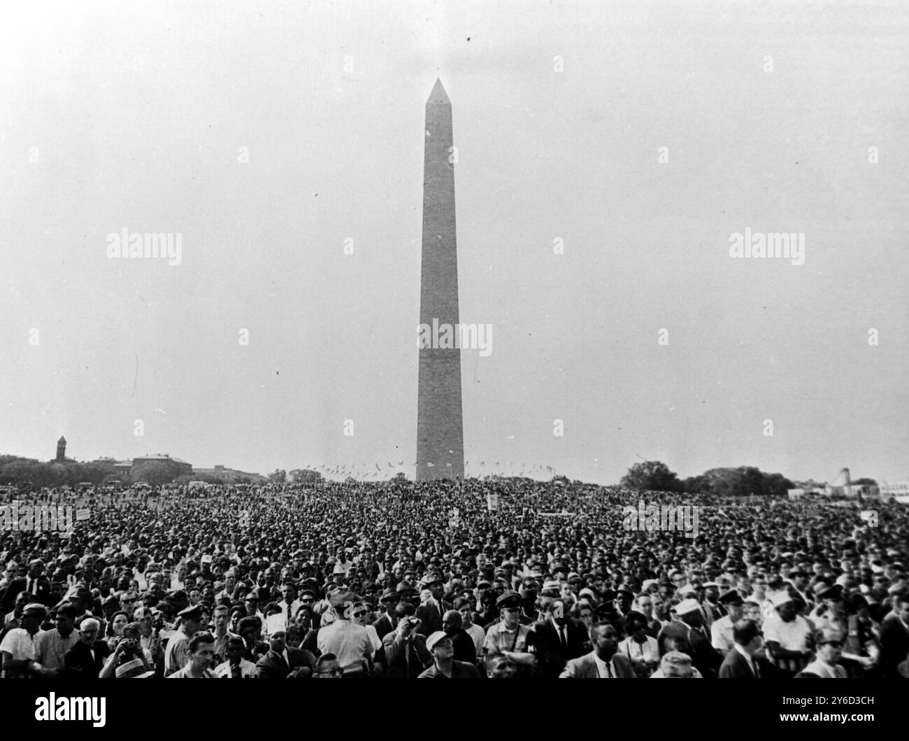 Freedom march in washington Black and White Stock Photos & Images - Alamy
