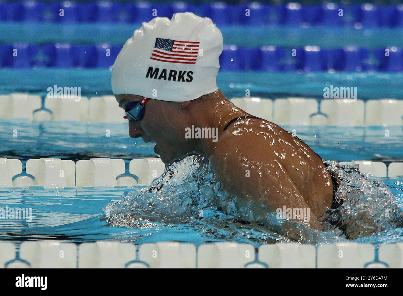 Ellie MARKS (SM6) of the USA in the Para Swimming Women's 200m ...