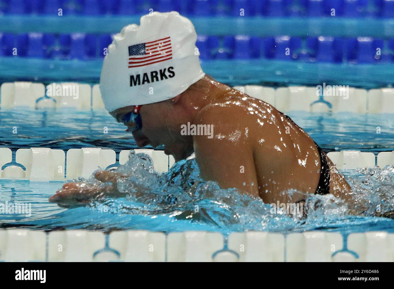 Ellie (Elizabeth) MARKS (SM6) of the USA in the Para Swimming Women's ...