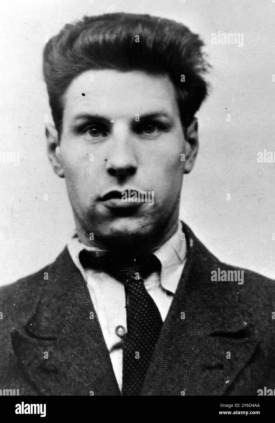 CHARLES FREDERICK WILSON - WANTED BY POLICE FOR GREAT TRAIN ROBBERY / ; 22 AUGUST 1963 Stock ...