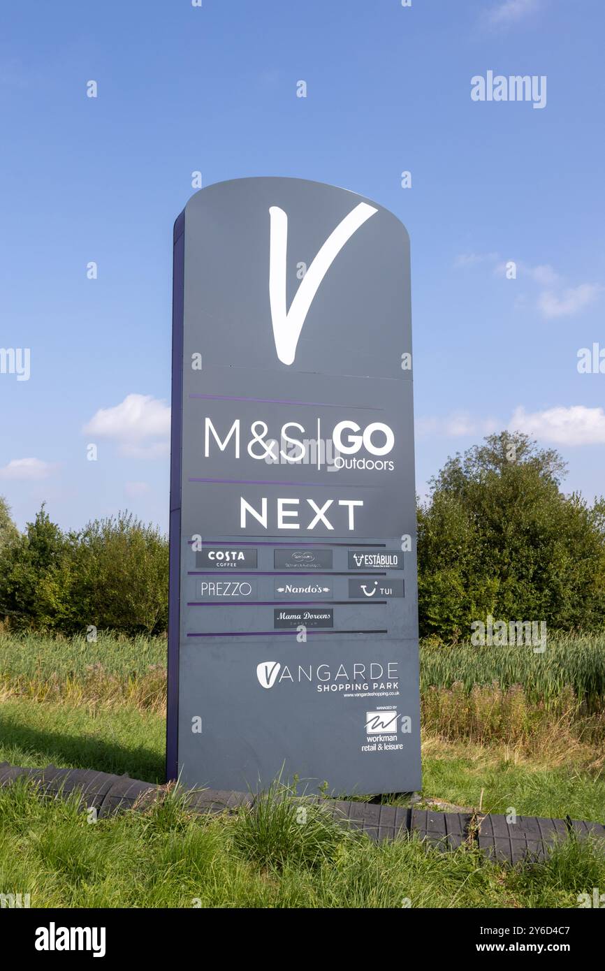 Vangarde Shopping Park, York Stock Photo - Alamy