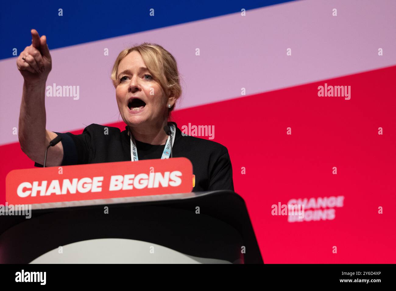 General secretary unite sharon graham hi-res stock photography and ...