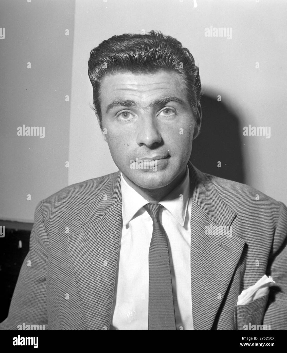 UPI STAFFER NICOLAS N PORTRAIT ; 13 AUGUST 1963 Stock Photo - Alamy