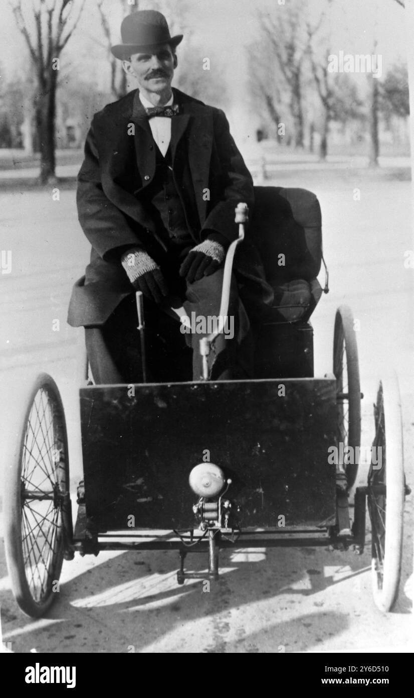 FORD HENRY I 1896 QUADRICYCLE / ; 12 AUGUST 1963 Stock Photo - Alamy
