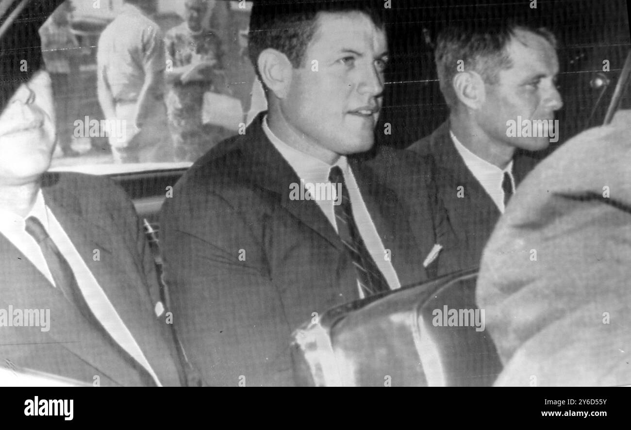 PRESIDENT KENNEDY BROTHERS ROBERT JOHN & EDWARD IN OTIS AIR FORCE BASE ...