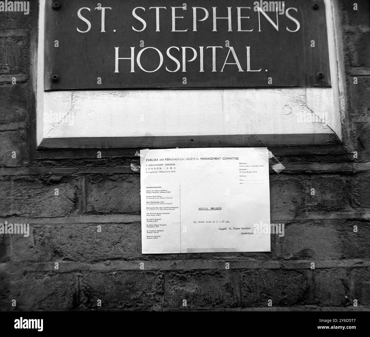 1963 bulletin Black and White Stock Photos & Images - Alamy