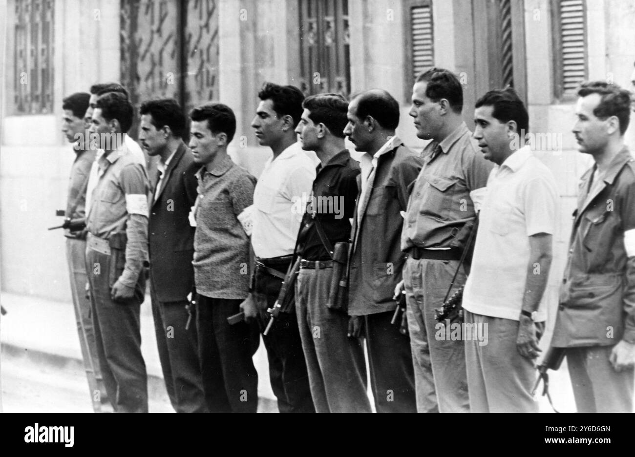 NATIONAL GUARDS PARADE IN DAMASCUS, SYRIA ; 25 JULY 1963 Stock Photo ...