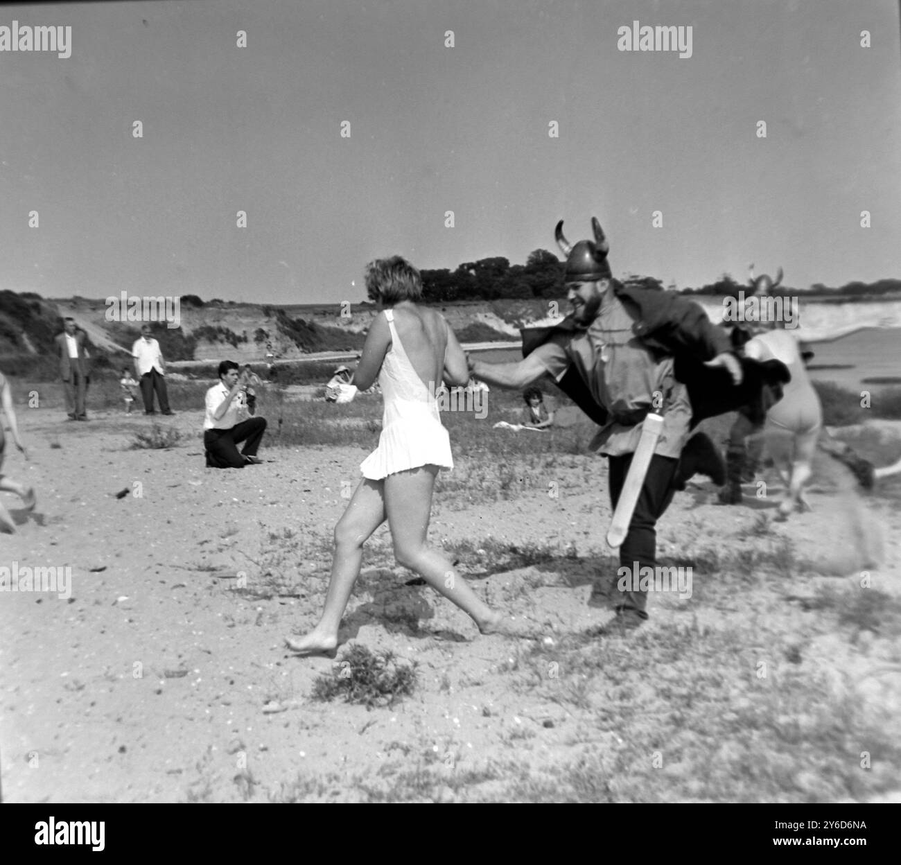 THE VIKING LANDING IN KENT / ; 23 JULY 1963 Stock Photo - Alamy