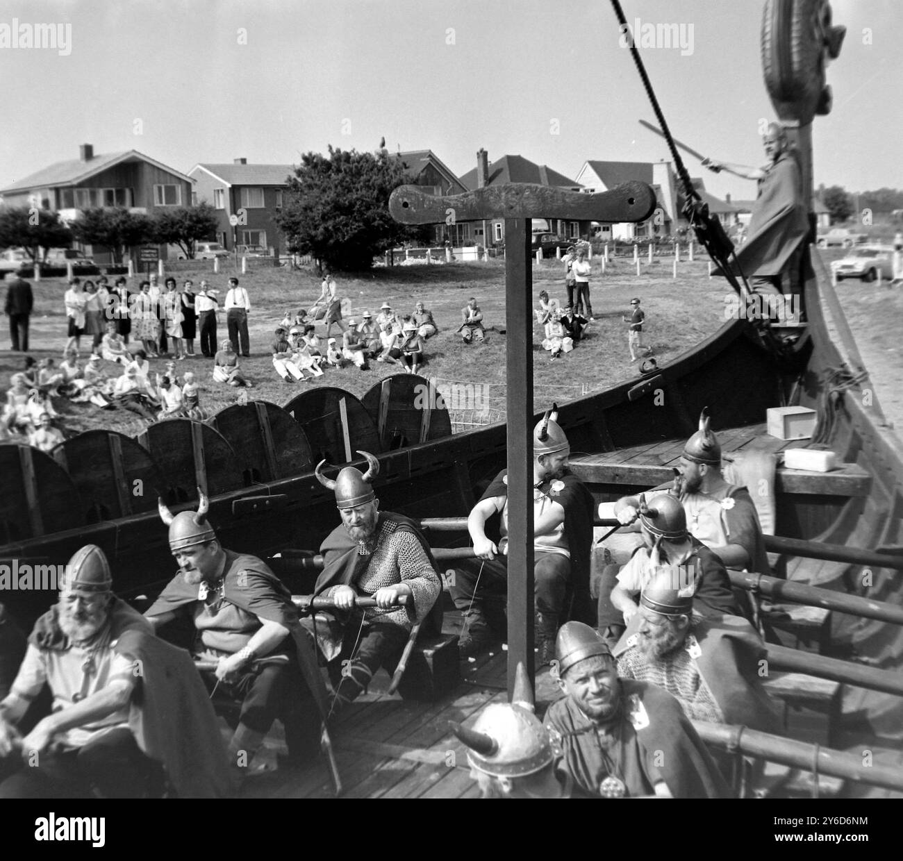 THE VIKING LANDING IN KENT / ; 23 JULY 1963 Stock Photo - Alamy